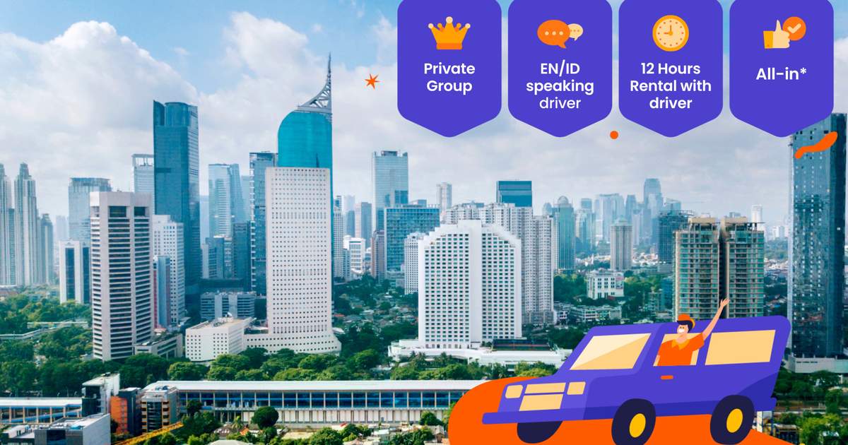 12時間ジャカルタプライベートカーチャーター | Klook